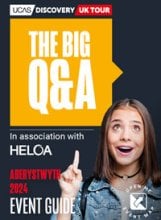 UCAS/Discovery Aberystwyth 2024 | Exhibitor Information | Undergraduate ...